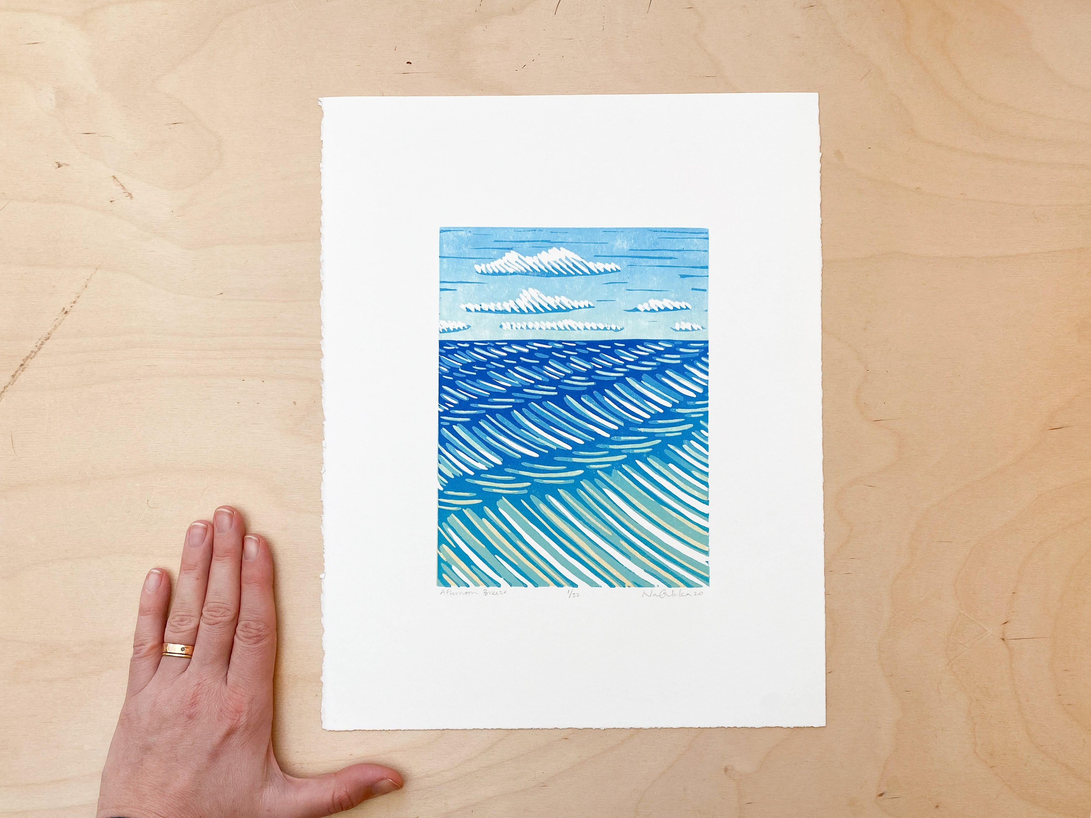 Original Woodcut Prints – Nan Onkka Prints