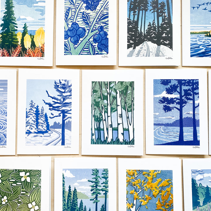 Original Woodcut Prints – Nan Onkka Prints